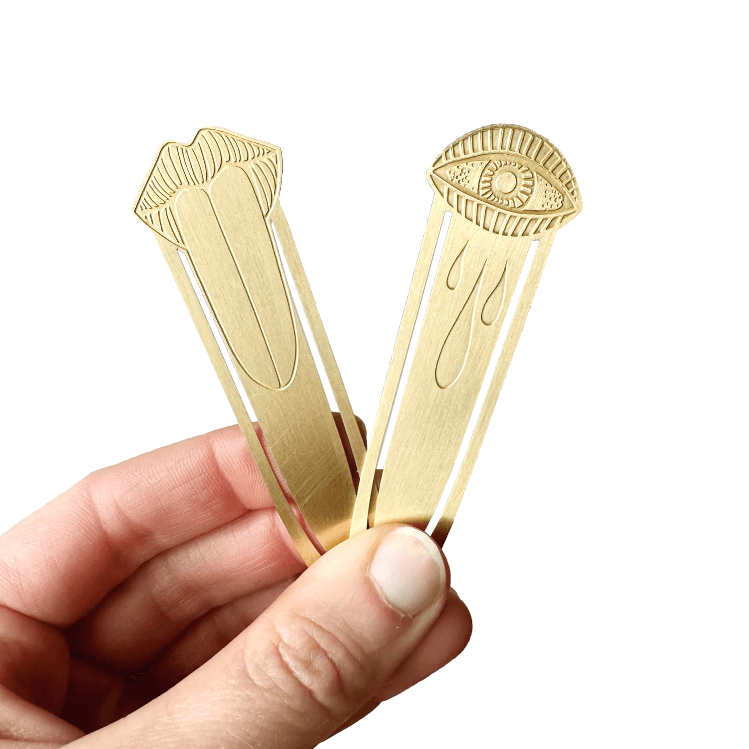 Eye and Mouth Bookmarks – The Rainbow Vision