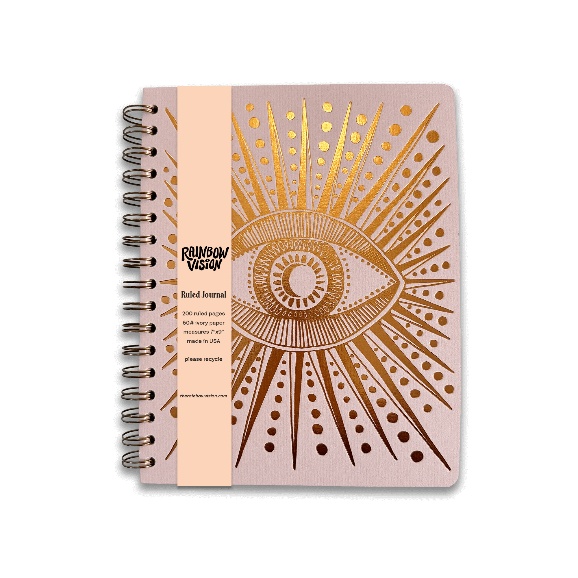 Seeing Eye Journal - Copper – The Rainbow Vision