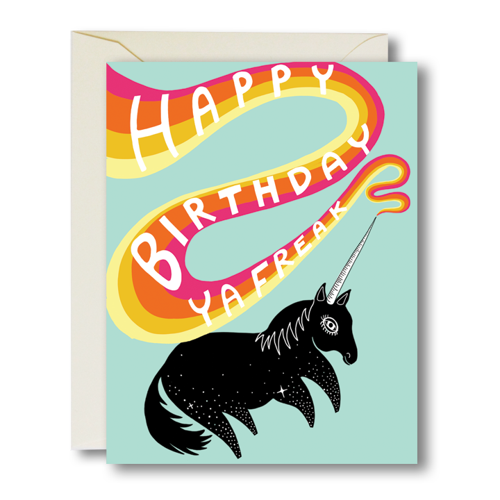 Happy Birthday Ya Freak – The Rainbow Vision